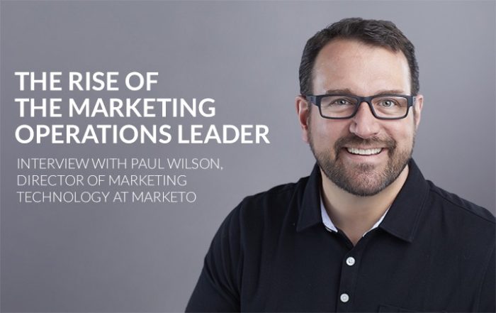 The Rise of the Marketing Operations Leader – Interview with Paul ...